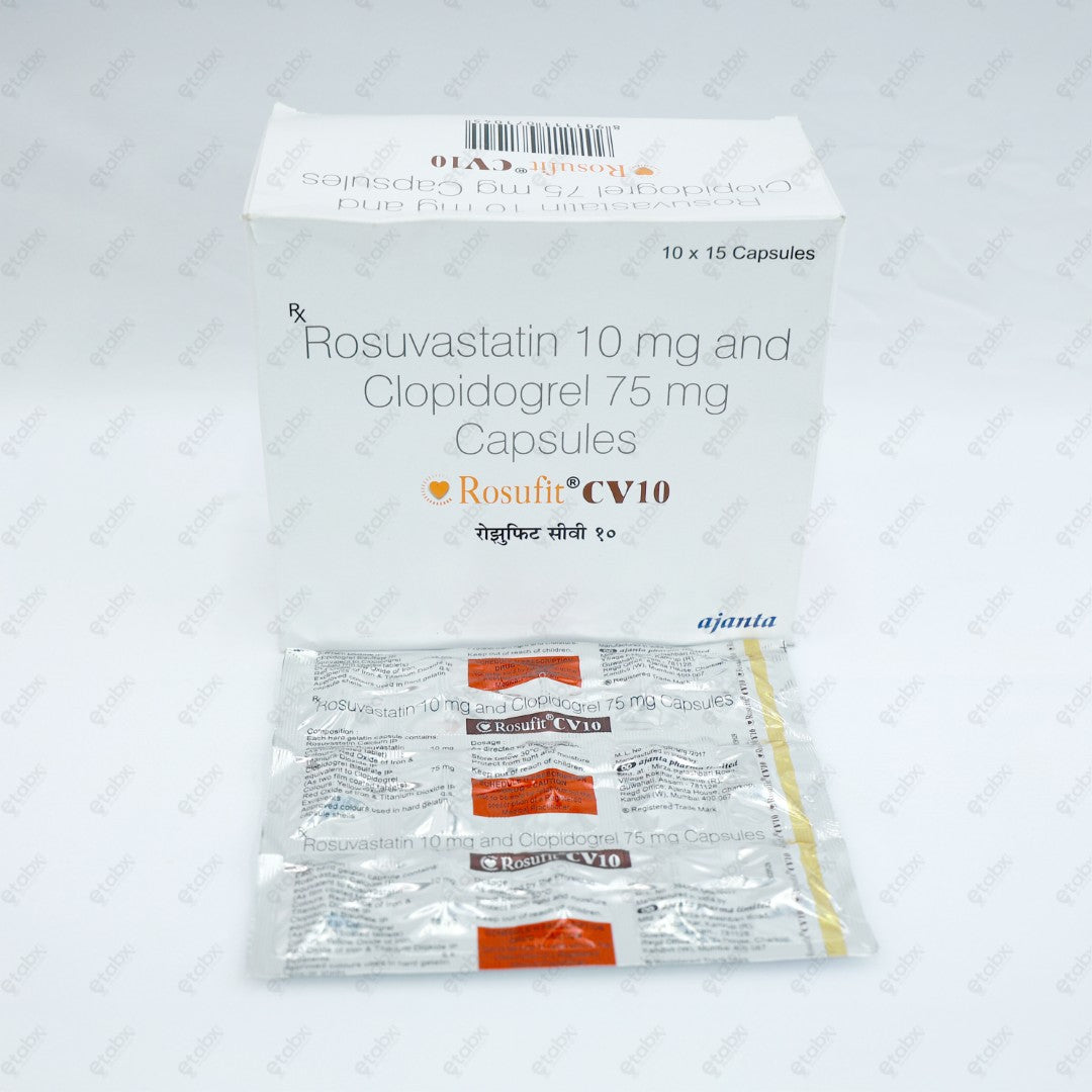 ROSUFIT CV 10 Capsule 15's – ETABX