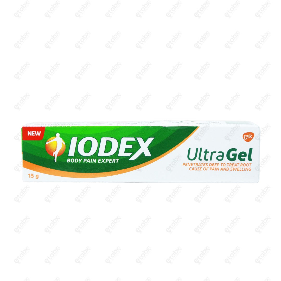 IODEX ULTRAGEL Pain Relief Gel (15g) – ETABX
