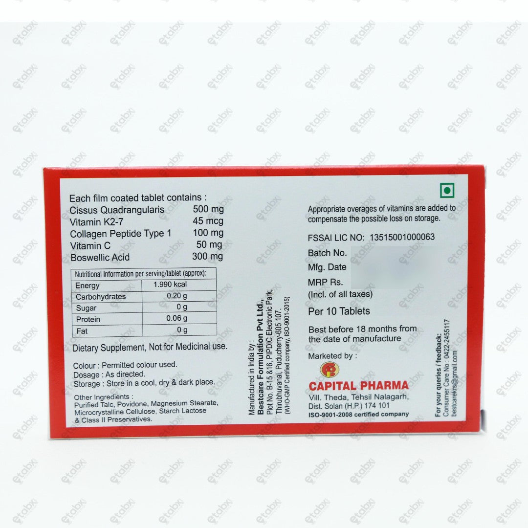 Ciss Built Tablets 10's – ETABX