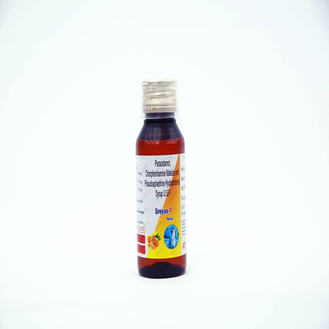 Sreyas P Syrup 60ml – ETABX