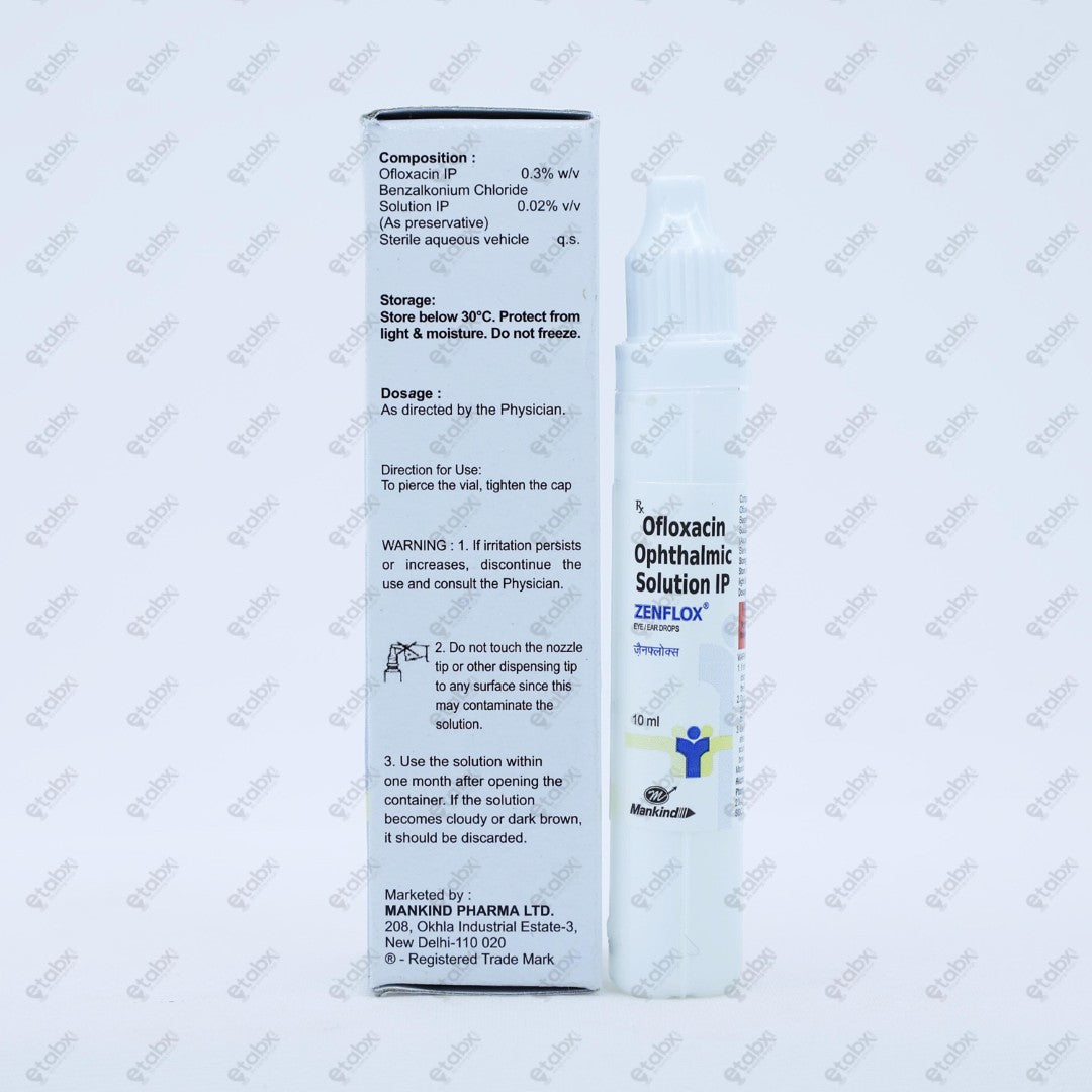 Zenflox Eye Drops 10ml – ETABX